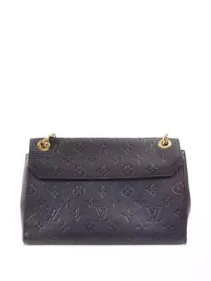 LOUIS VUITTON Vavin Pm Monogram Empreinte Shoulder Bag - Blue