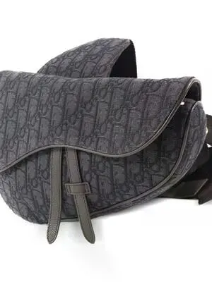 Dior Saddle Canvas Bag