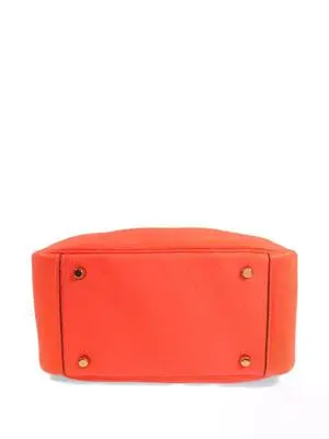 Hermès Mini Lindy Two-way Handbag - Red