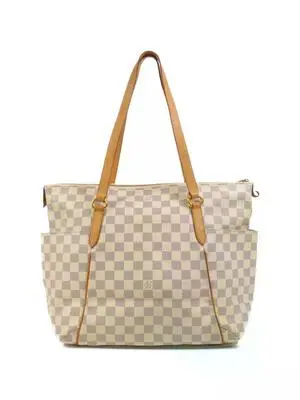 LOUIS VUITTON Damier Azur Totally Shoulder Bag - Neutrals