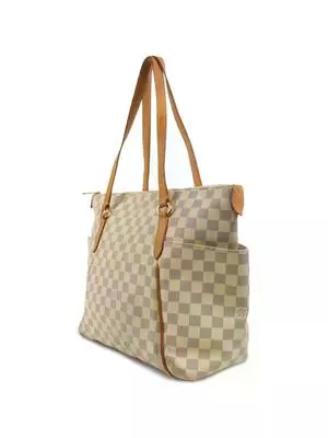 LOUIS VUITTON Damier Azur Totally Shoulder Bag - Neutrals
