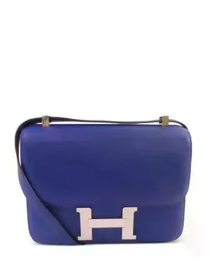 Hermès Constance 24 Shoulder Bag - Blue
