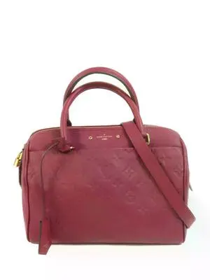 LOUIS VUITTON Speedy Bandouliere Monogram Shoulder Bag - Red