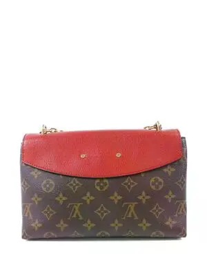 LOUIS VUITTON Saint Placide Monogram Shoulder Bag - Brown