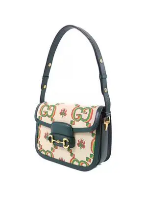 Gucci Horsebit 1955 Gg Shoulder Bag