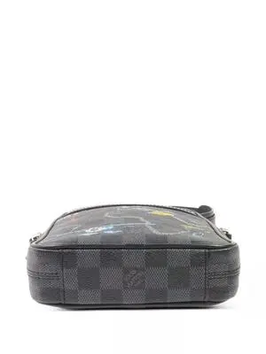 LOUIS VUITTON Damier Graphite Danube Cross Body Bag