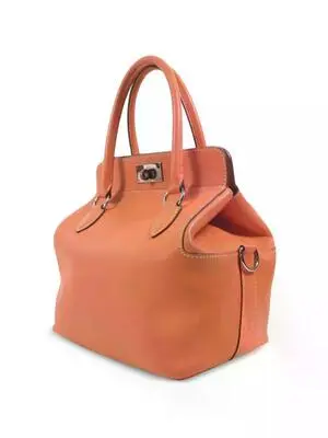 Hermès 2013 Toolbox Swift Leather Tote Bag