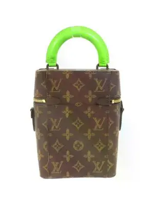 LOUIS VUITTON Vertical Box Trunk Bag - Brown