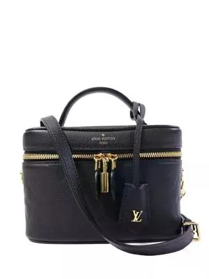 LOUIS VUITTON Monogram Empreinte Vanity Bag - Black