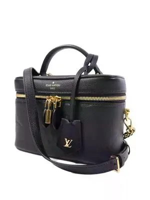 LOUIS VUITTON Monogram Empreinte Vanity Bag - Black