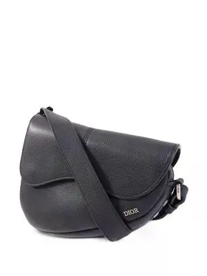 Dior Mini Saddle Shoulder Bag - Black