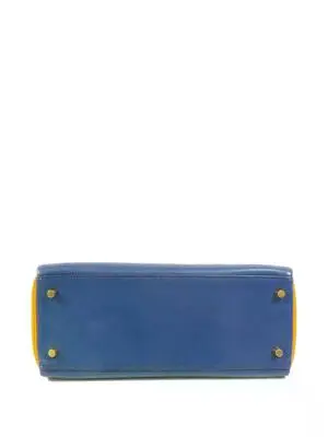 Hermès Kelly 28 Leather Tote Bag - Blue