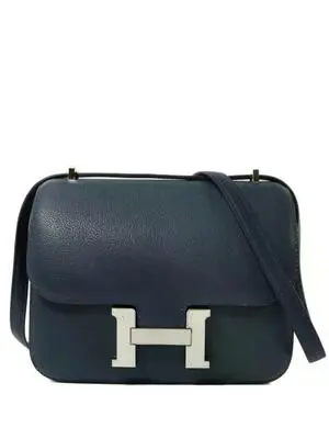 Hermès Constance Crossbody Bag - Blue