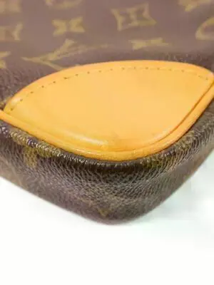 LOUIS VUITTON Monogram Canvas Marly Dragonne Clutch Bag - Brown