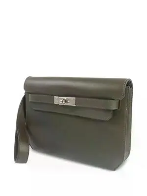 Hermès 25 Kelly Dépêches Clutch Bag - Grey