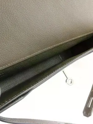 Hermès 25 Kelly Dépêches Clutch Bag - Grey