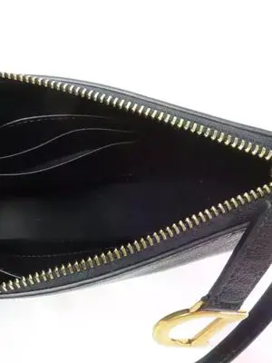 Dior Saddle Rodeo Shoulder Bag - Black