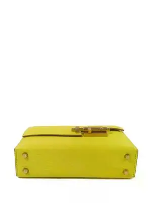 Hermès Mini Verrou Cross Body Bag - Yellow