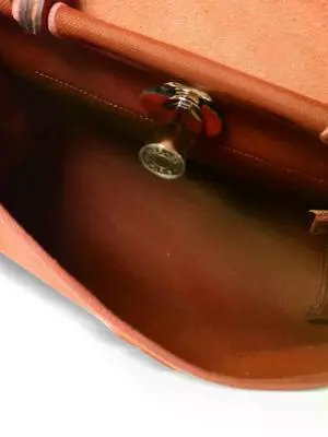 Hermès Herbag Pm Canvas Bag - Brown