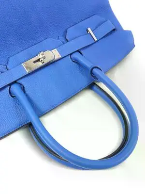 Hermès 35 Birkin Togo-leather Tote Bag - Blue