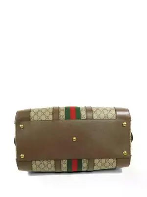 Gucci Medium Savoy Gg Supreme Duffle Bag - Brown