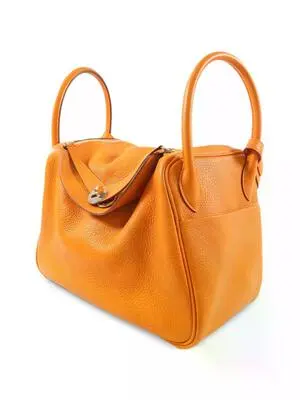 Hermès Lindy 30 Shoulder Bag - Orange