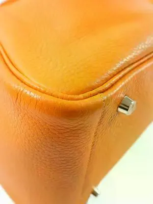 Hermès Lindy 30 Shoulder Bag - Orange