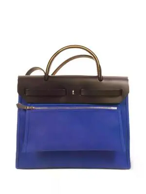 Hermès Herbag Pm Tote Bag - Blue