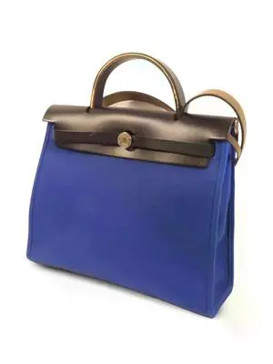 Hermès Herbag Pm Tote Bag - Blue