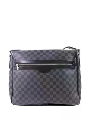 LOUIS VUITTON Gm Damier Graphite Daniel Shoulder Bag