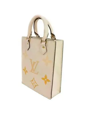 LOUIS VUITTON Petit Sac Plat Calfskin Tote Bag
