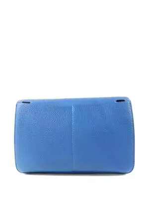 Hermès Halzan 25 Shoulder Bag - Blue