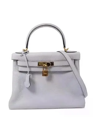 Hermès Kelly Two-way Handbag - Grey