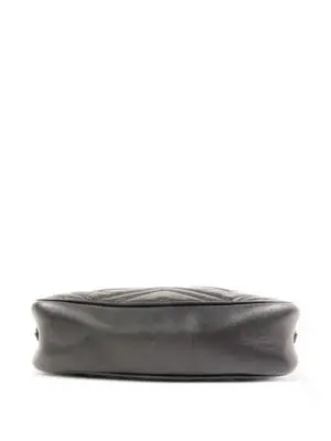 Gucci Gg Marmont Matelassé Shoulder Bag - Black