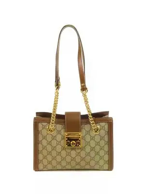 Gucci Small Padlock Gg Supreme Shoulder Bag