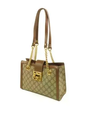 Gucci Small Padlock Gg Supreme Shoulder Bag