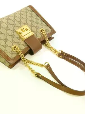 Gucci Small Padlock Gg Supreme Shoulder Bag