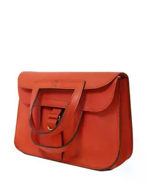 Hermès Halzan Two-way Handbag - Orange