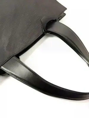 LOUIS VUITTON Gemo Leather Tote Bag - Black