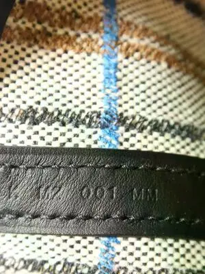 Hermès Plaid Pattern Tote Bag