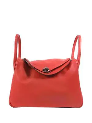 Hermès 30 Lindy Tote Bag - Red