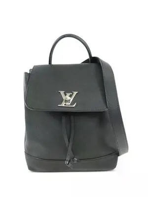 LOUIS VUITTON Lock Me Leather Backpack