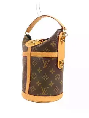 LOUIS VUITTON Monogram Duffle Bucket Bag - Brown