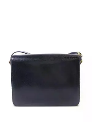 Gucci Calfskin Leather Shoulder Bag With Gold-tone Hardware