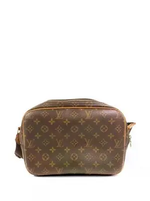 LOUIS VUITTON Reporter Shoulder Bag In Monogram Canvas - Brown