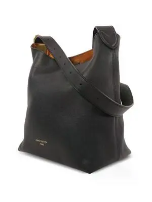 LOUIS VUITTON Grained Leather Shoulder Bag
