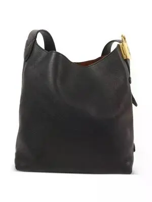 LOUIS VUITTON Grained Leather Shoulder Bag