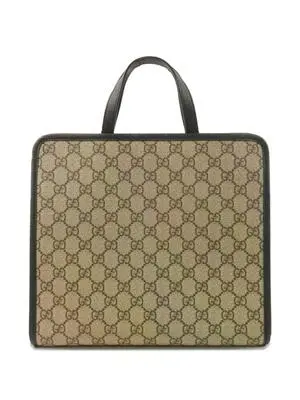 Gucci Gg Supreme Monogram Apple Tote Bag