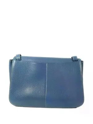 Hermès Halzan Shoulder Bag - Blue