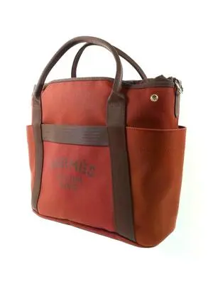Hermès Grooming Canvas Tote Bag